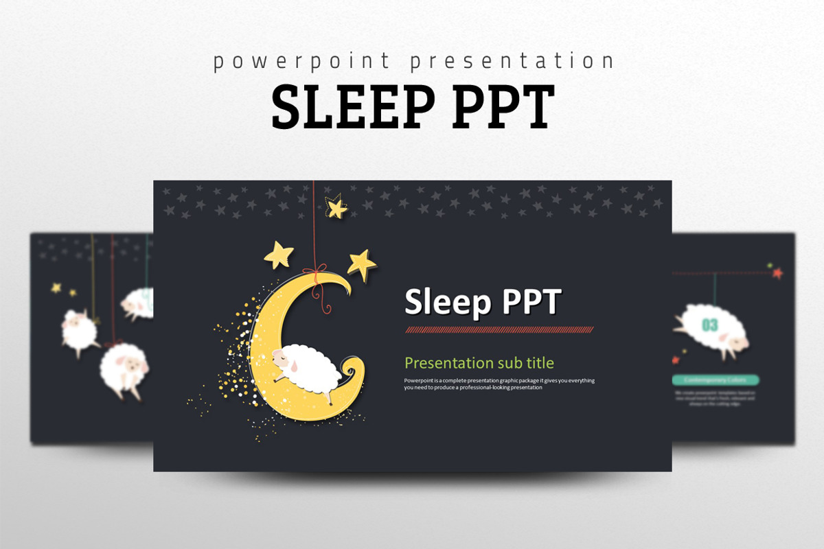Sleep PPT, a Presentation Template by GoodPello