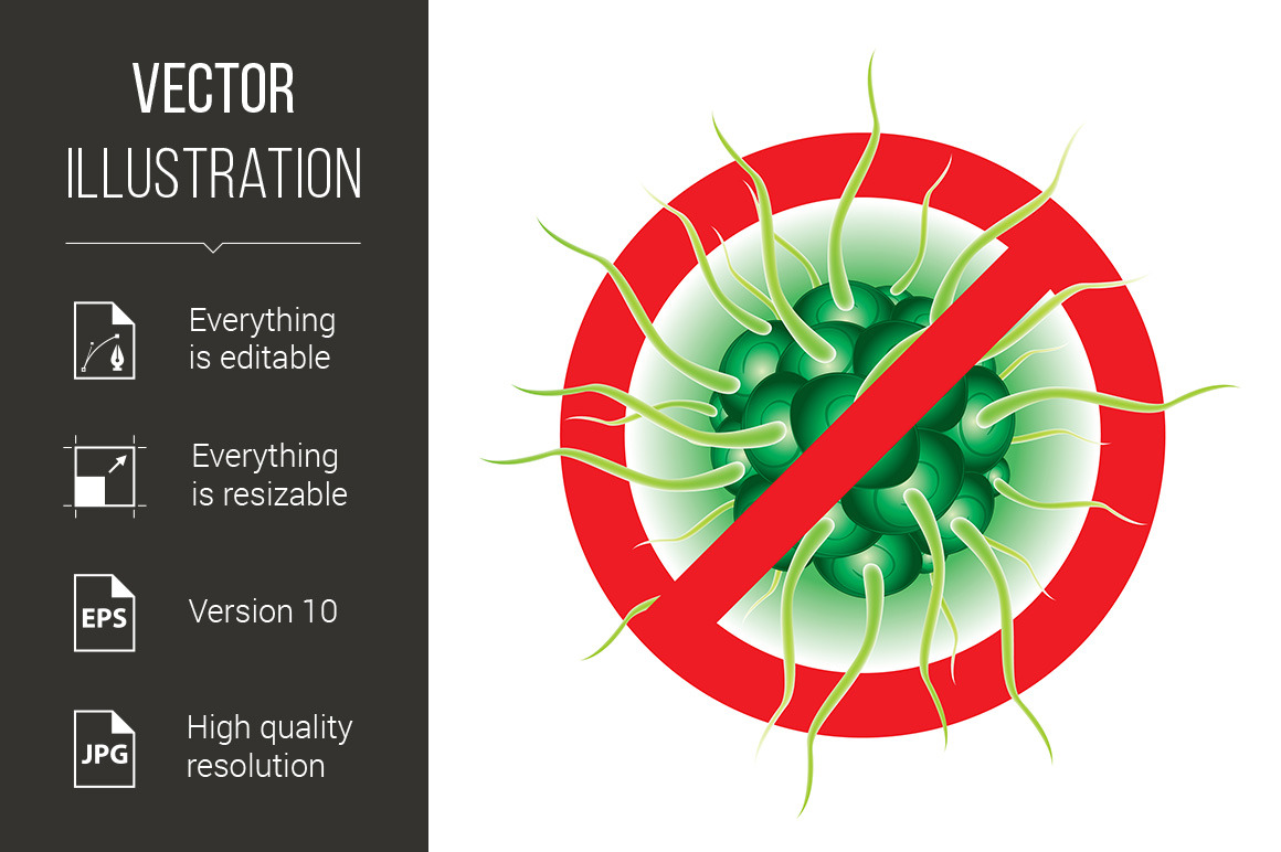 Virus, a Graphic by DvargShop | Creative Market