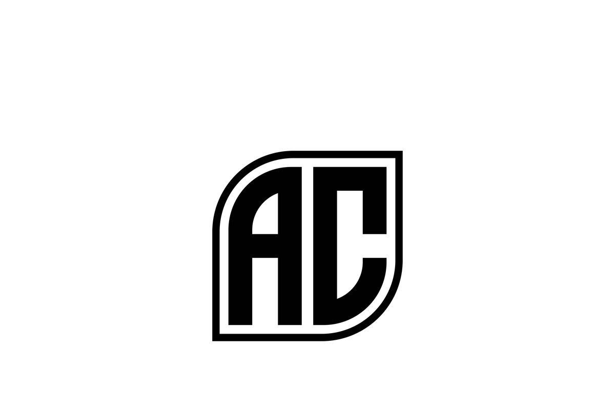 AC logo design vector template, a Branding & Logo Template by xcoolee ...