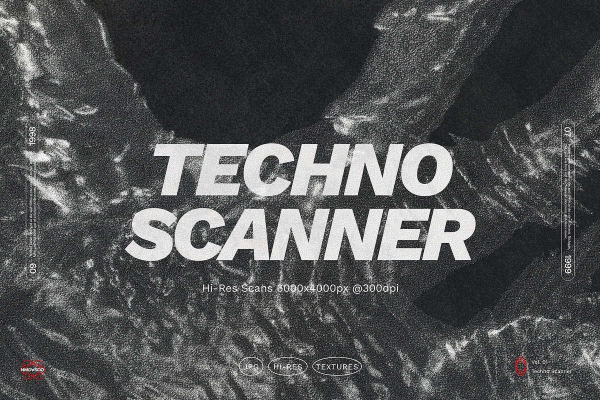 Techno Scanner - High-res Textures, a Texture Graphic by Nomad Visuals ...