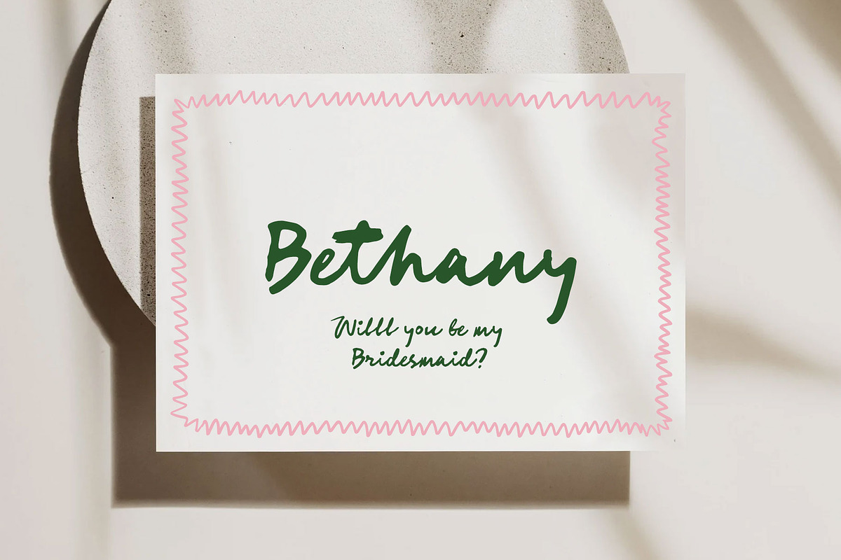 Bird Charms Handwritten Font Duo