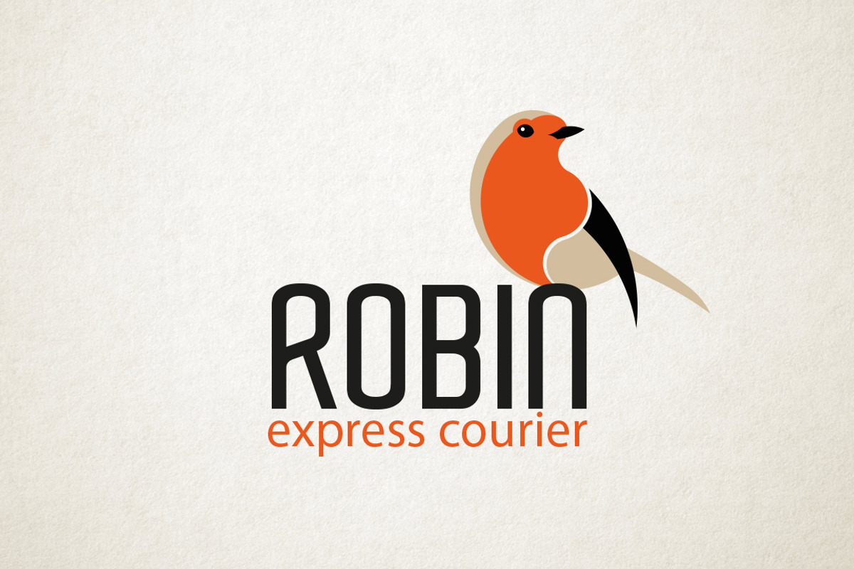 ROBIN vector logo, a Branding & Logo Template by Giordano Aita Graphics