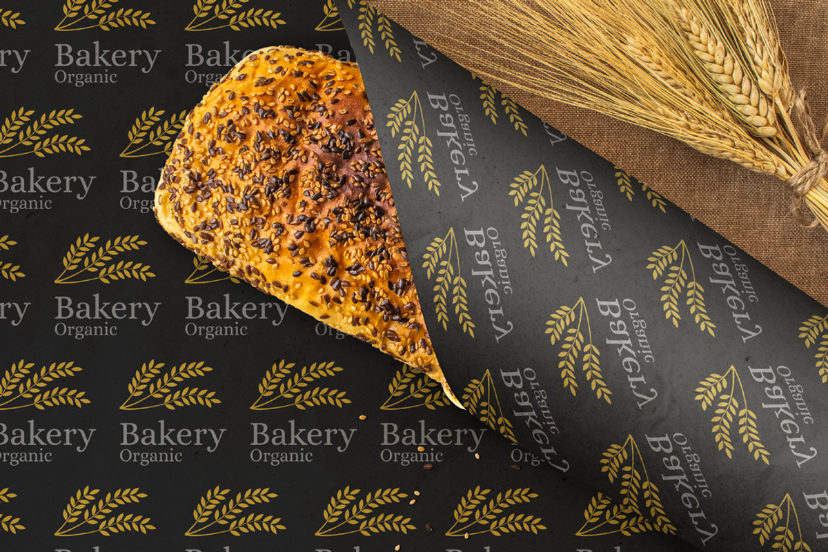 Bakery Bread Wrapping Paper