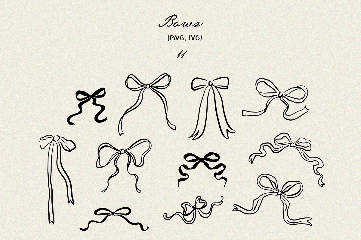 Whimsical Wedding Illustrations SVG