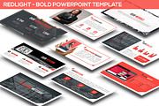 Redlight - Bold Powerpoint Template, a Presentation Template by SlideFactory