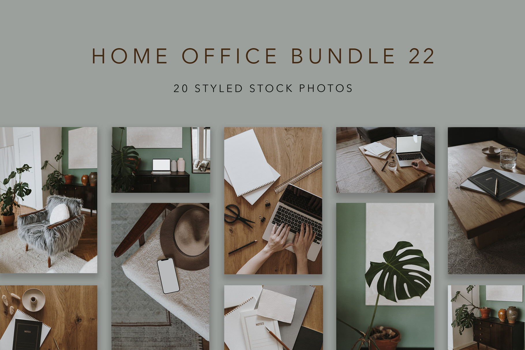Home Office Bundle 22, a Business Photo by Floral Deco