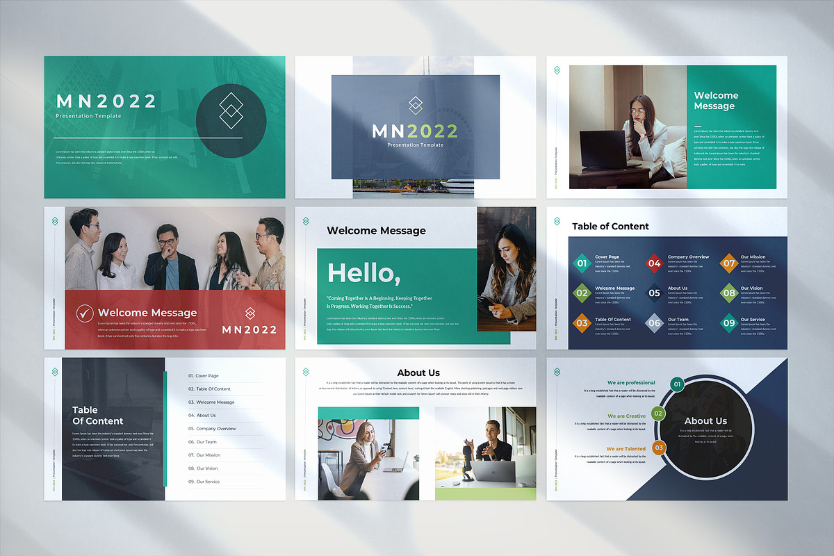 MN-2022 PowerPoint Template