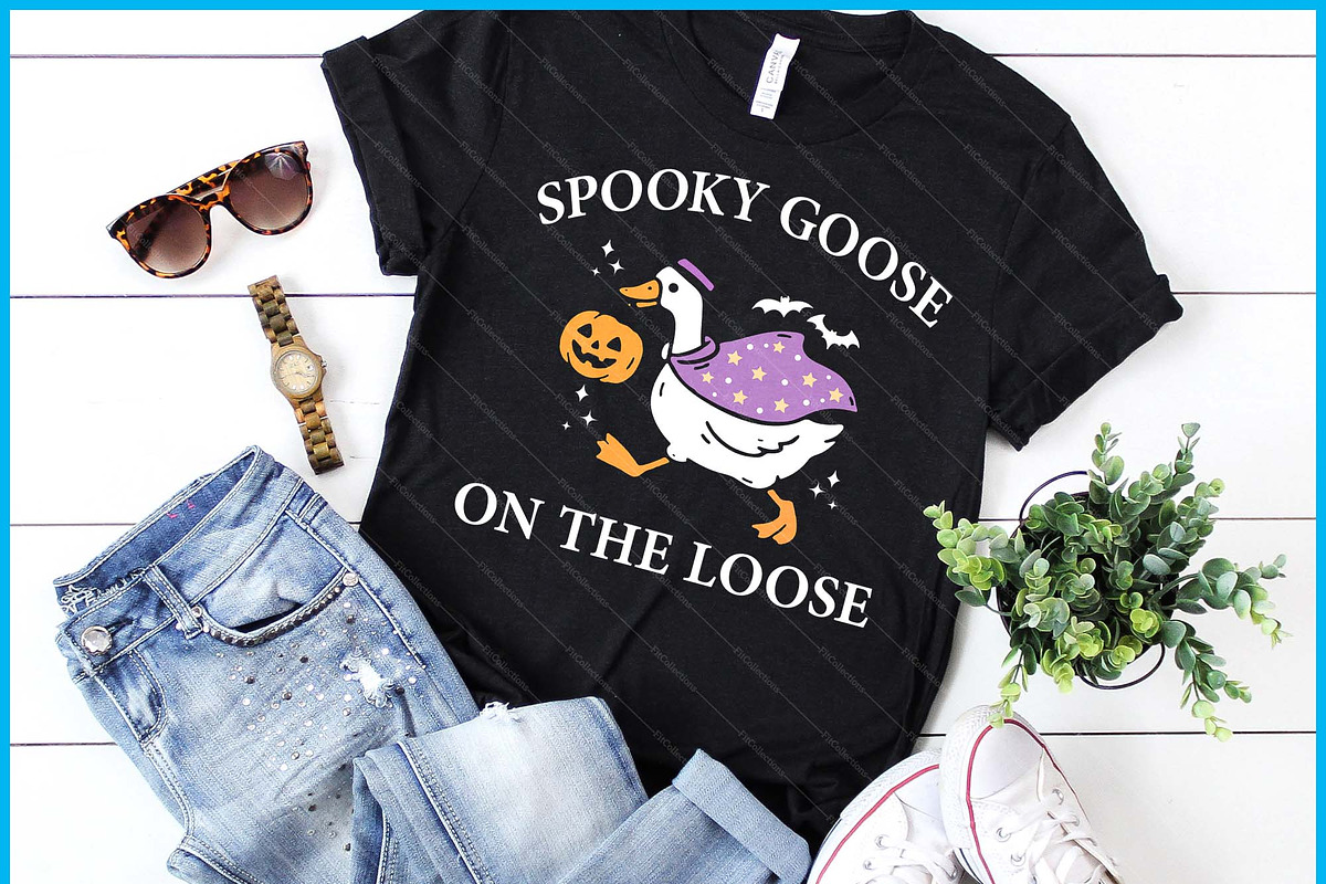 Spooky Goose On The Loose Halloween
