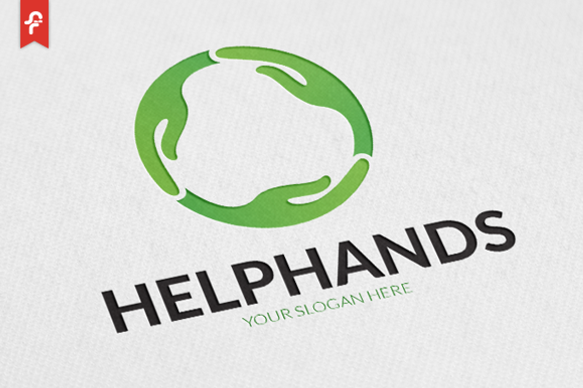 Help Hans Logo, a Branding & Logo Template by ft.studio