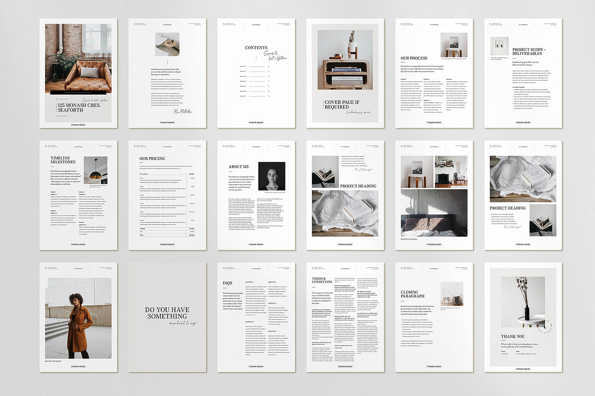 The AC - Proposal Template, a Presentation Template by The Design Order ...