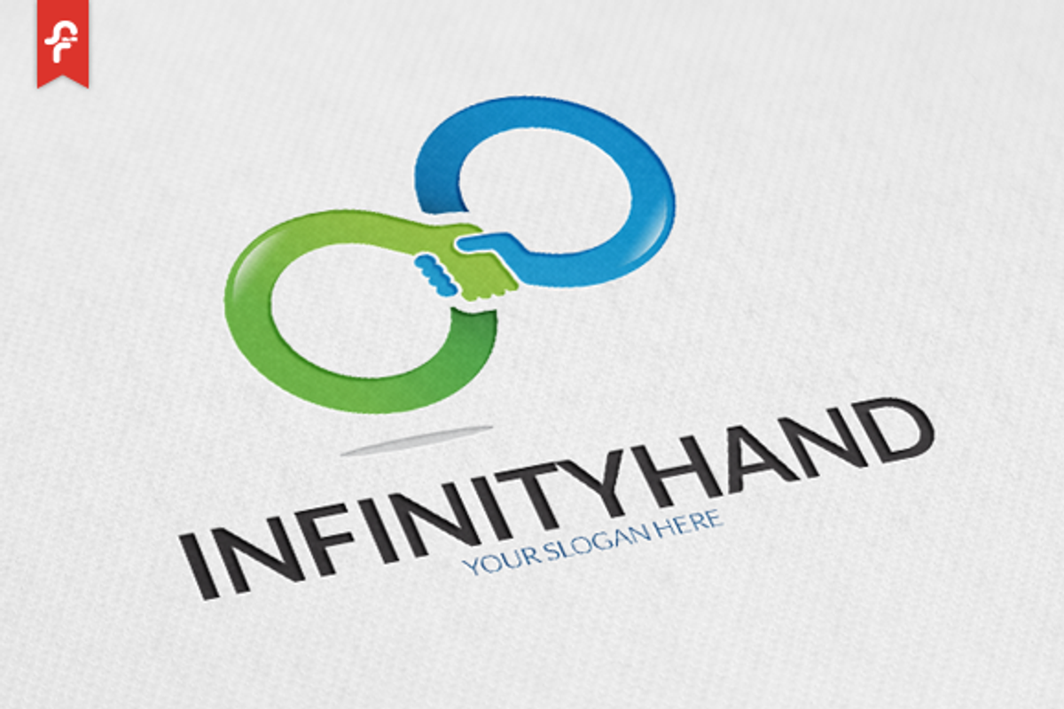 Infinity Hand Logo, a Branding & Logo Template by ft.studio | Creative ...
