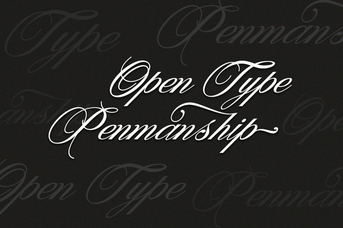 Denita Script, a Script Font by Solidtype