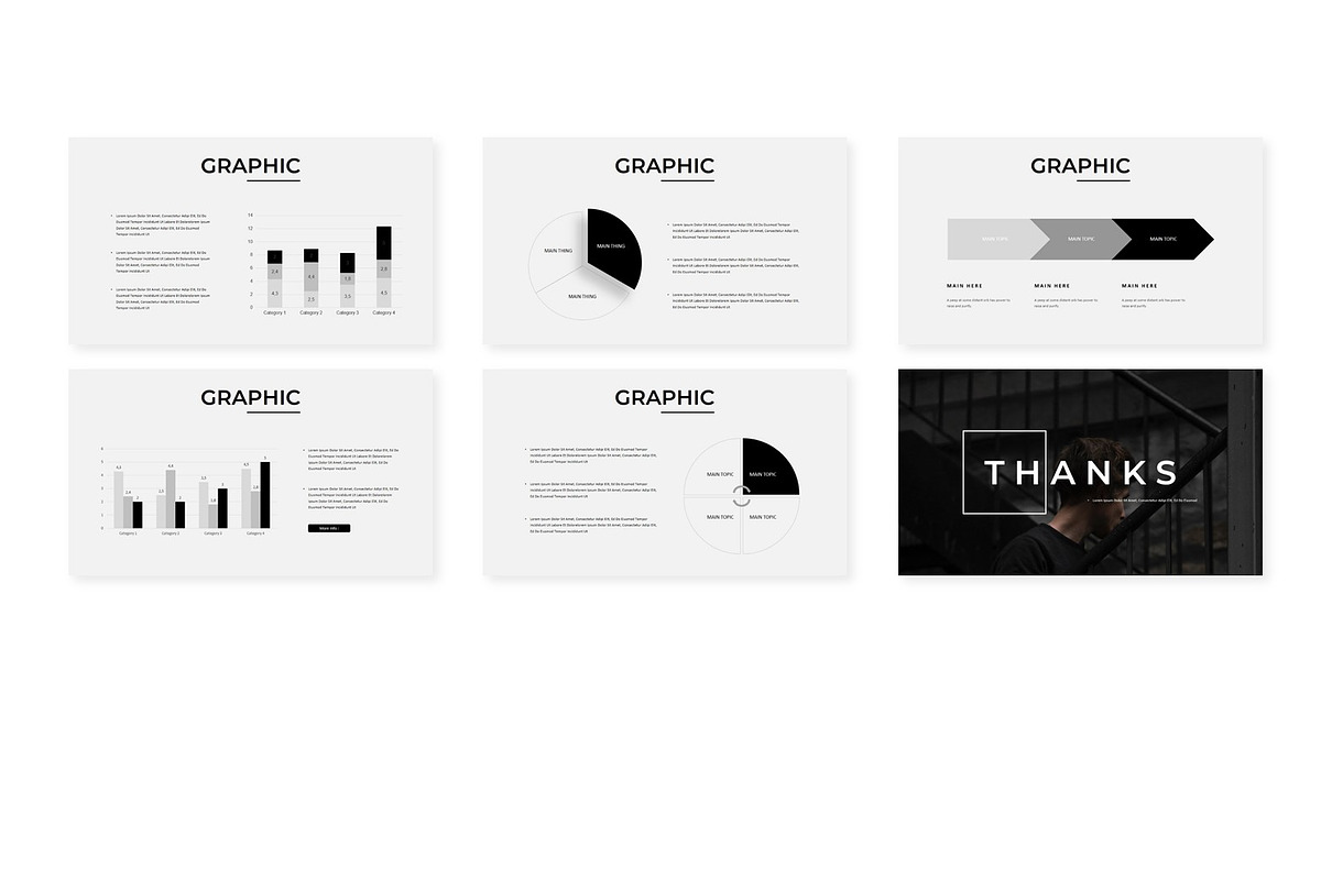 Screen - Powerpoint Template, a Presentation Template by AQR Studio