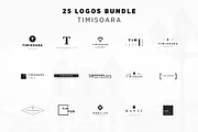 New 25 Logos Bundle - Timisoara, a Branding & Logo Template by Benar Design