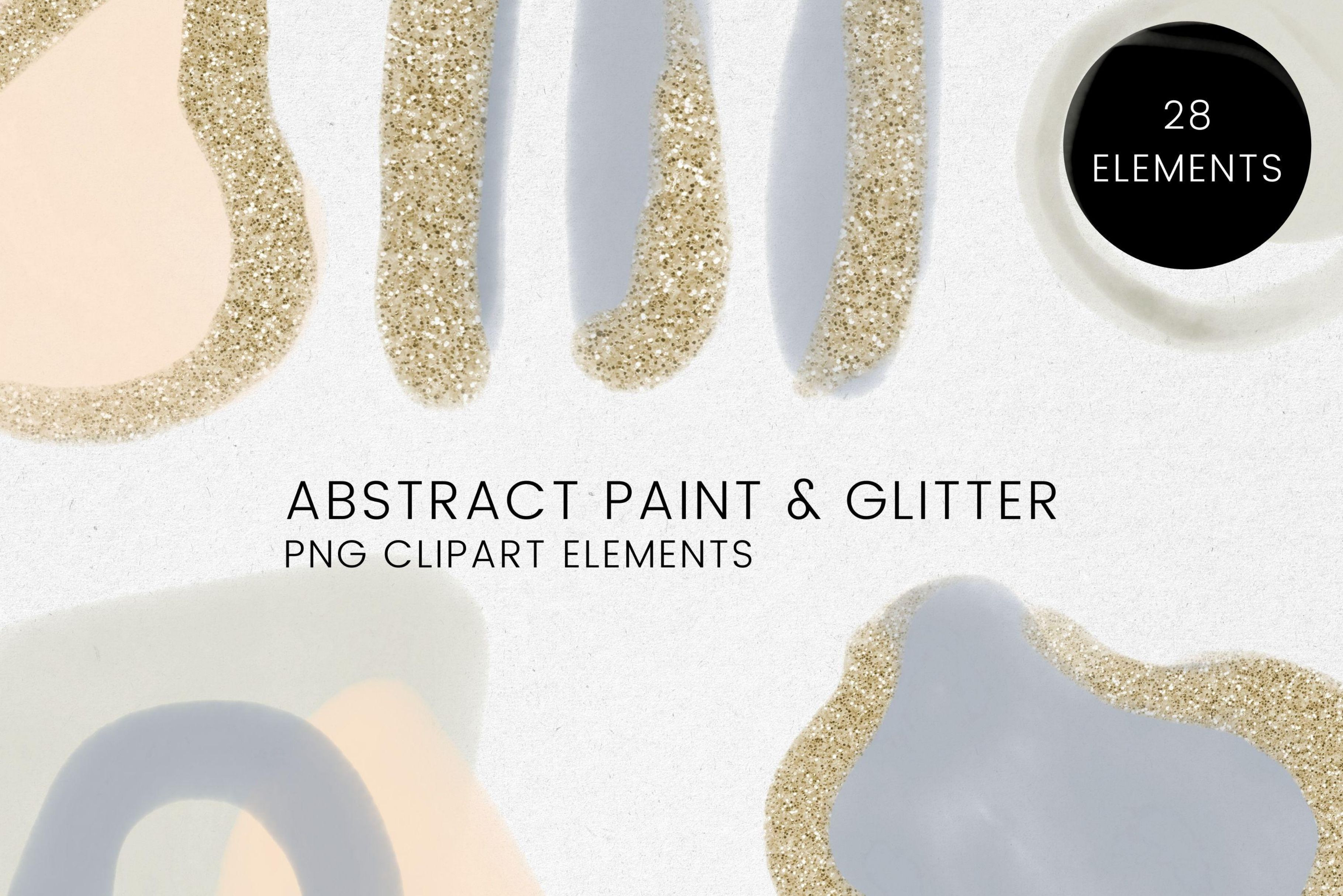 Watercolor and Glitter Paint, an Illustration by Pixafied