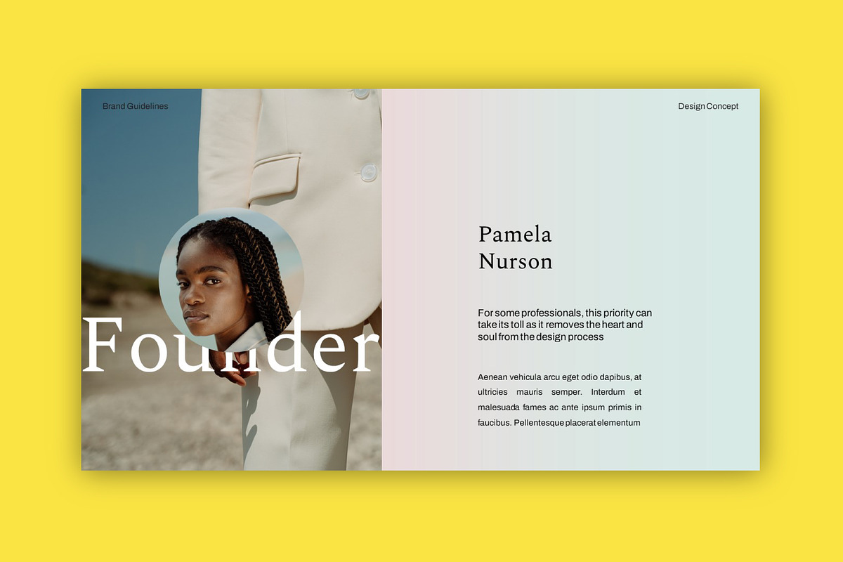 Gen-Z Minimal Powerpoint, a Presentation Template by Dirtytemp Studio