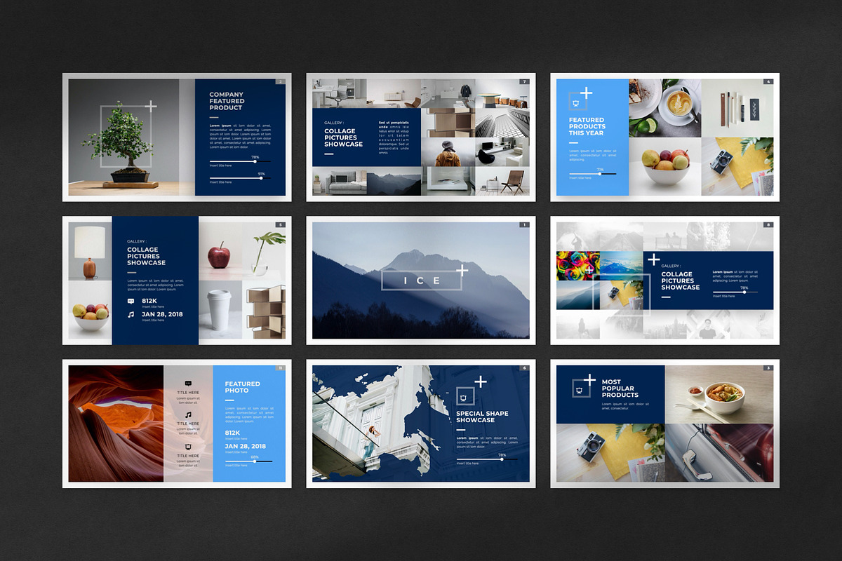Ice PowerPoint Template