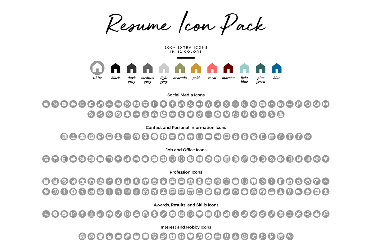 Resume Template/CV - Mary, a Resume Template by Resume Template Studio