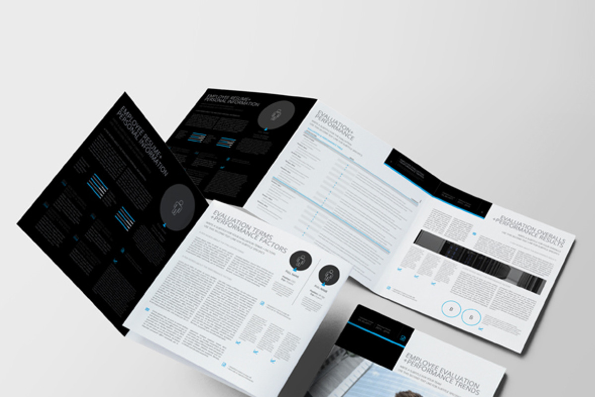 Employee Evaluation Square Template, a Templates & Theme by Keboto ...