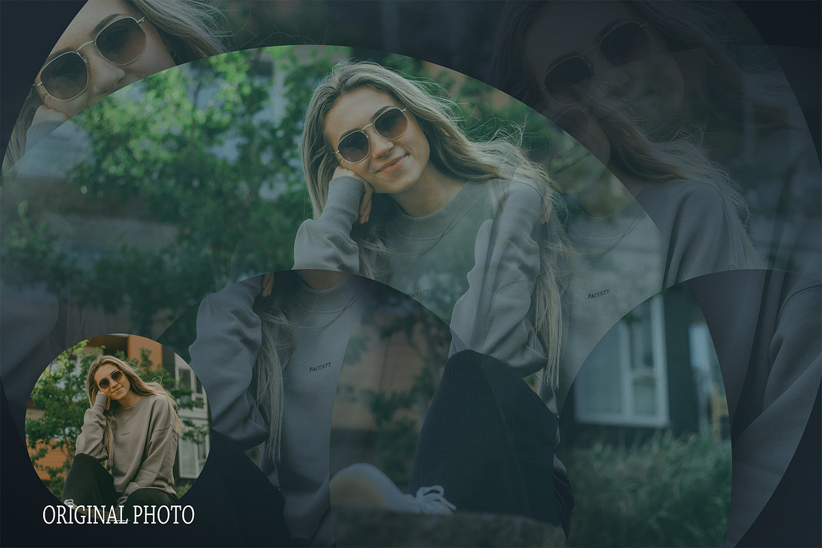 Ring Prism Photo Effect PSD Template, an Action Add-On by iHemalaya