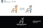 Deer Brand Logo | Branding & Logo Templates ~ Creative Market