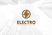 Electro Logo Template, a Branding & Logo Template by Birka Studio