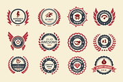 Achievement Badges. Part 3 | Graphic Objects ~ Creative Market