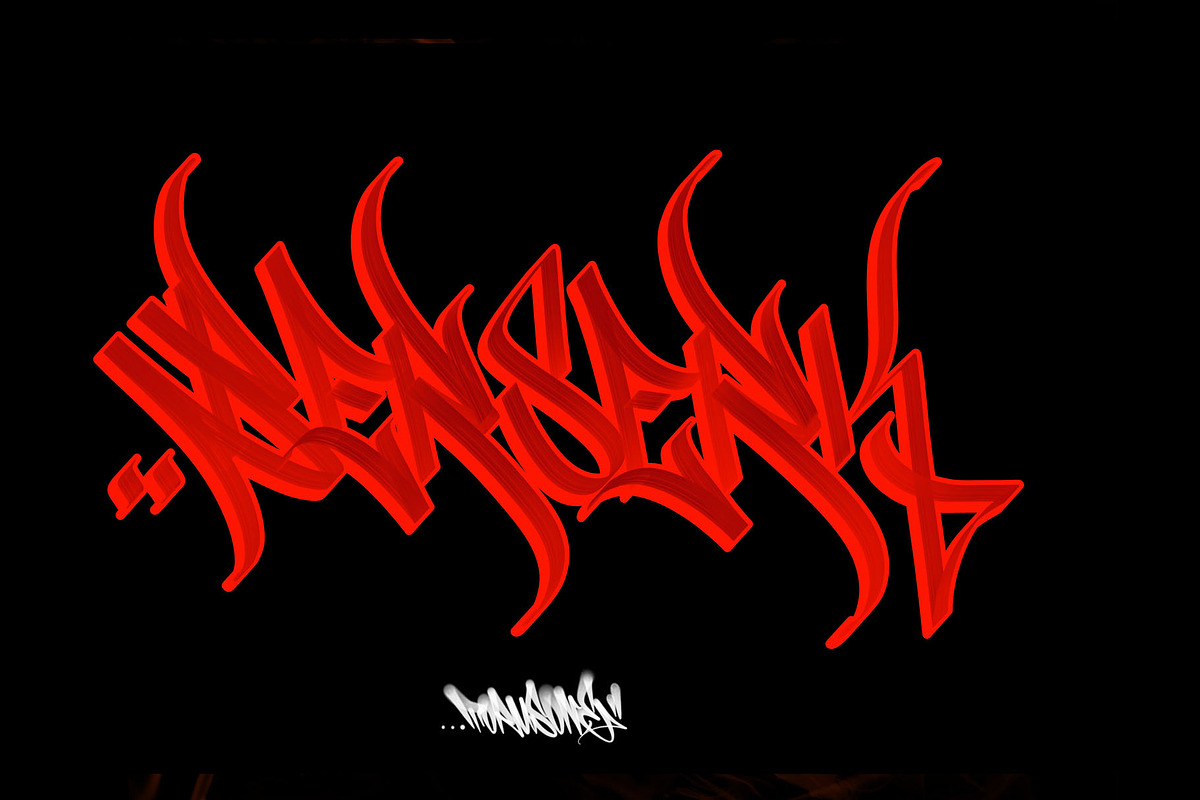 Hellraiser - Flame Calligraffiti, a Brush Add-On by Torus1
