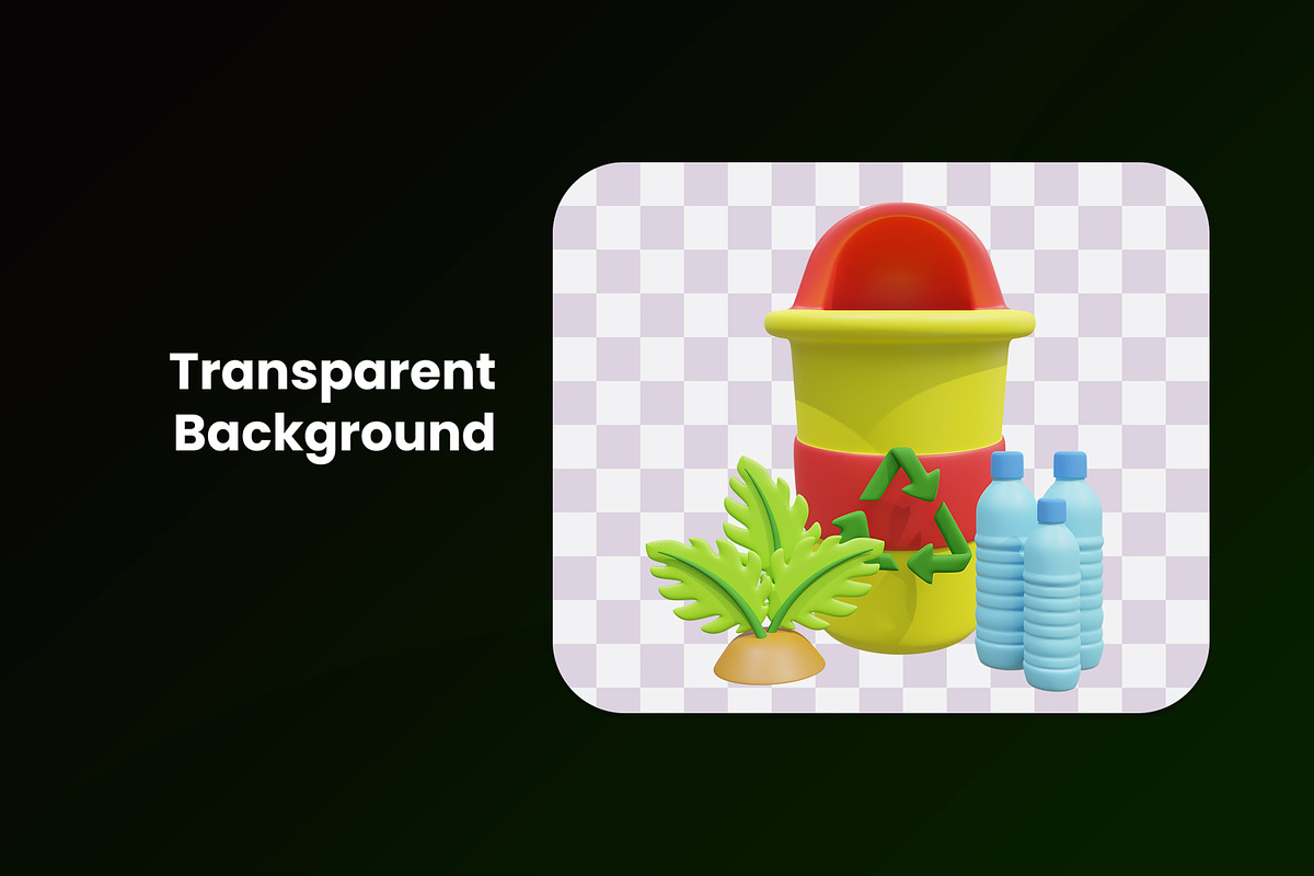 3D Go Green Icon, an Object 3D Model by SLAB! Design | Creative Market