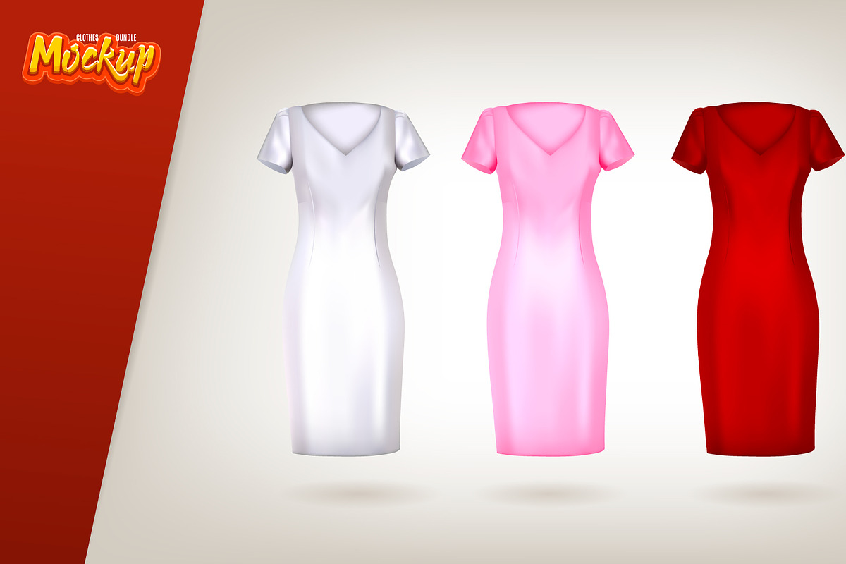 Vector clothes Mockups bundle, a Hoody Mockup by leezarius
