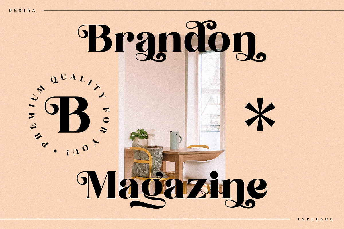 Begika Modern and Classy Serif Font, a Script Font by Storytype Studio
