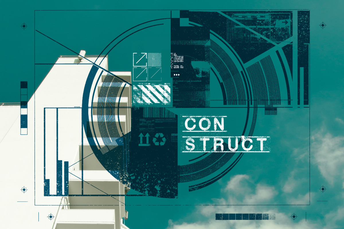 Abstract Digital Collage Textures, a Texture Graphic by Offset