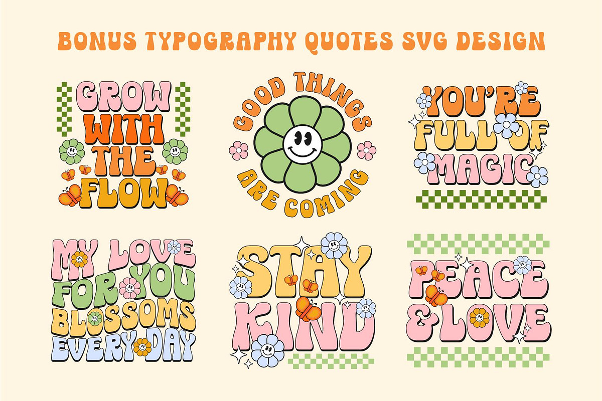 Magic Flower - Display Groovy Font | Creative Market
