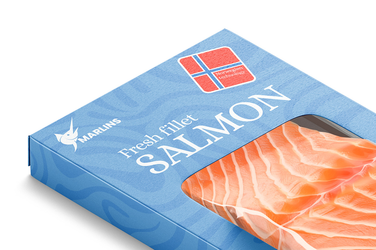 Salmon Pack Mockups, a Packaging Mockup by rebrandy