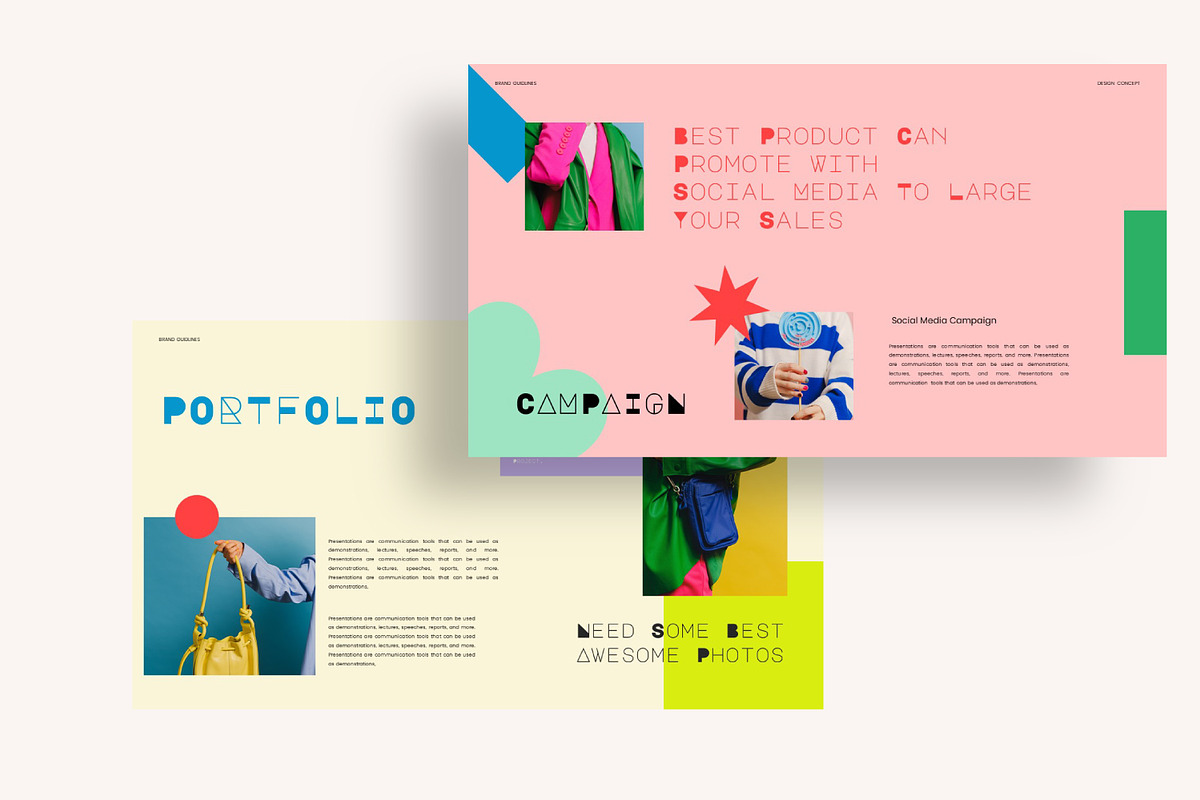 PORTERN - Pastel Google Slides, a Presentation Template by Dirtytemp Studio