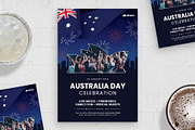 Australia Day Flyer Template, a Flyer Template by BrandPacks