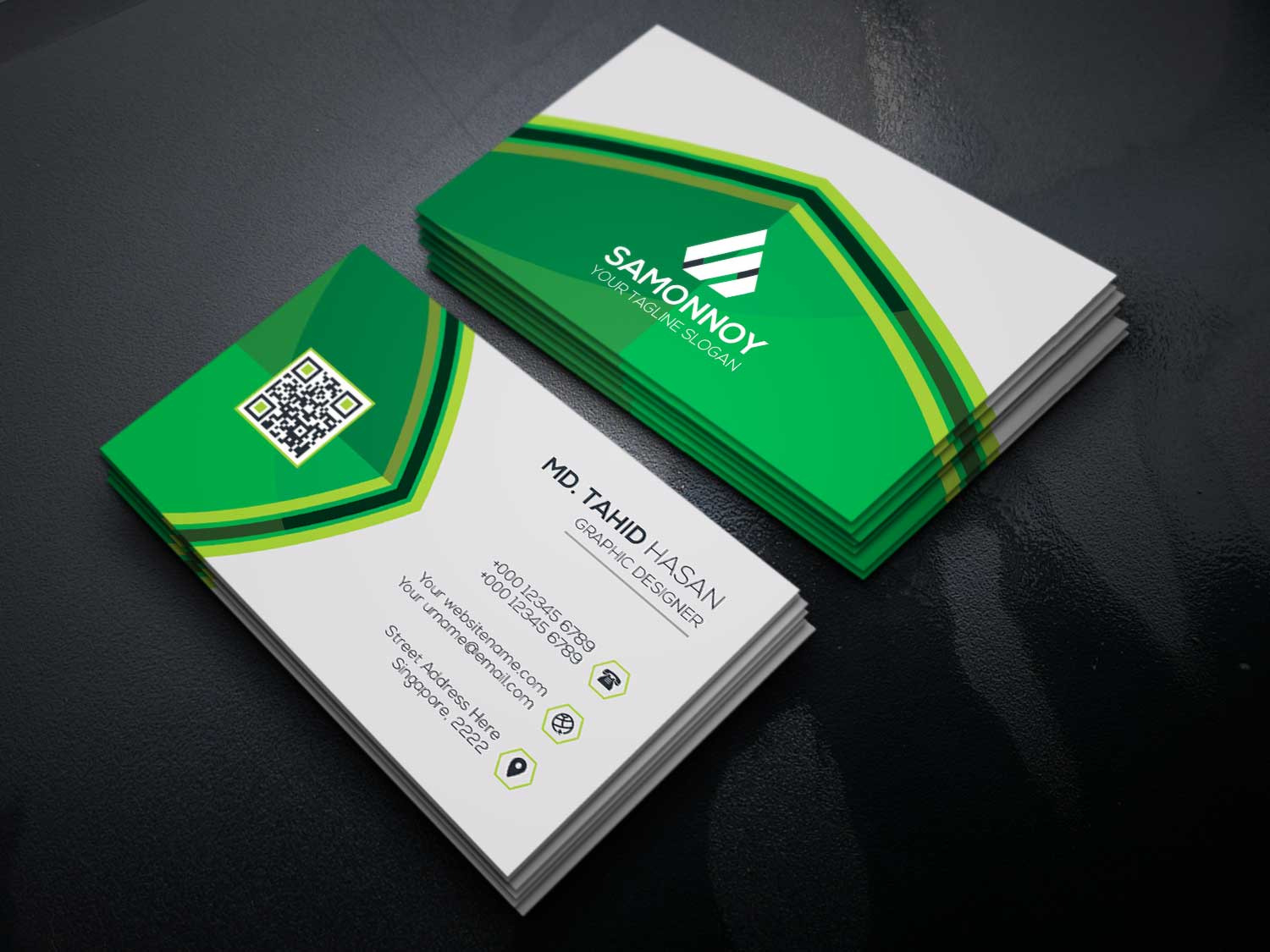 Business Cards, a Business Card Template by Design_Creator