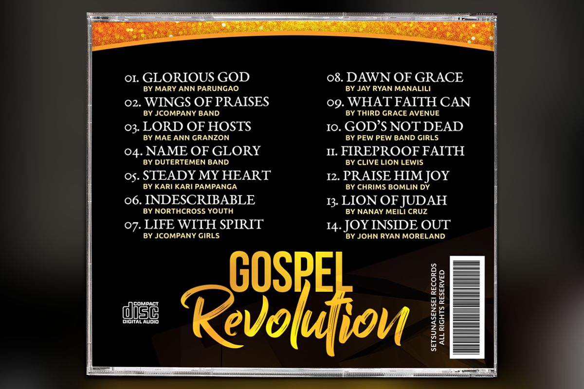 Gospel Revolution CD Album Artwork, a Templates & Theme by KiraYamato ...