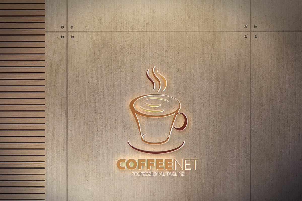 Coffee Net Logo, a Branding & Logo Template by essegraphic