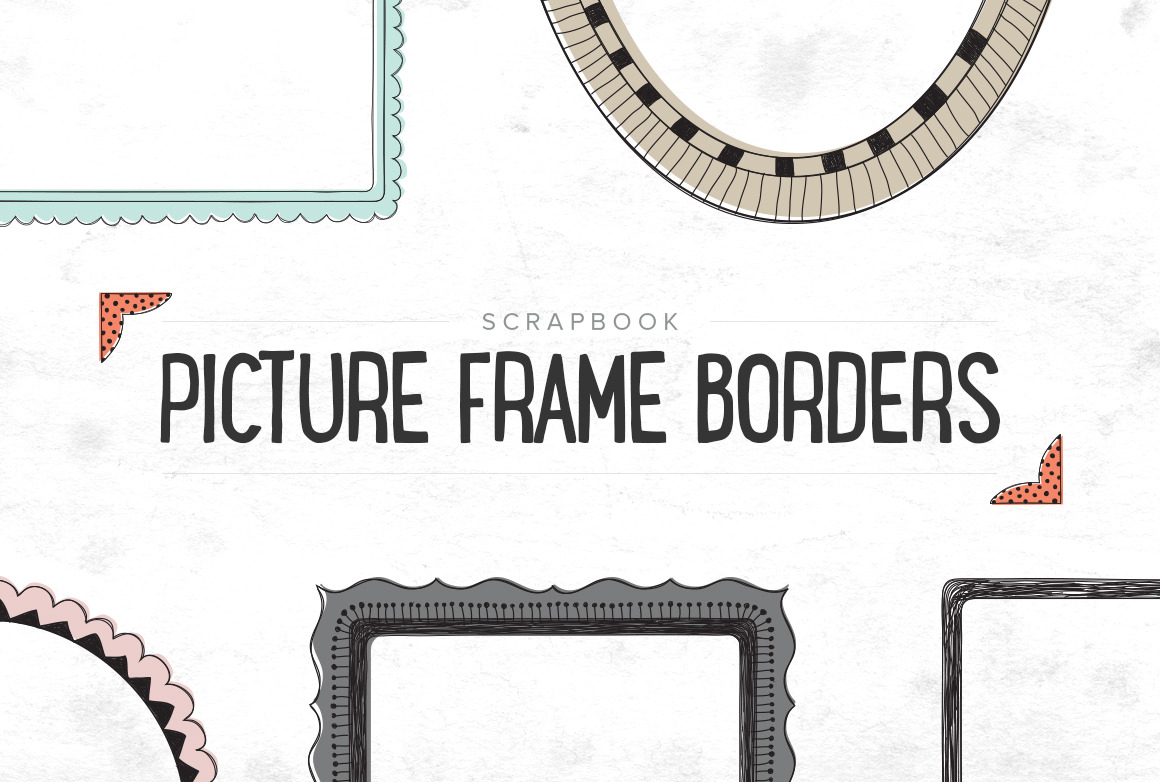 Scrapbooking Picture Borders - SALE, a Decorative Illustration by ...