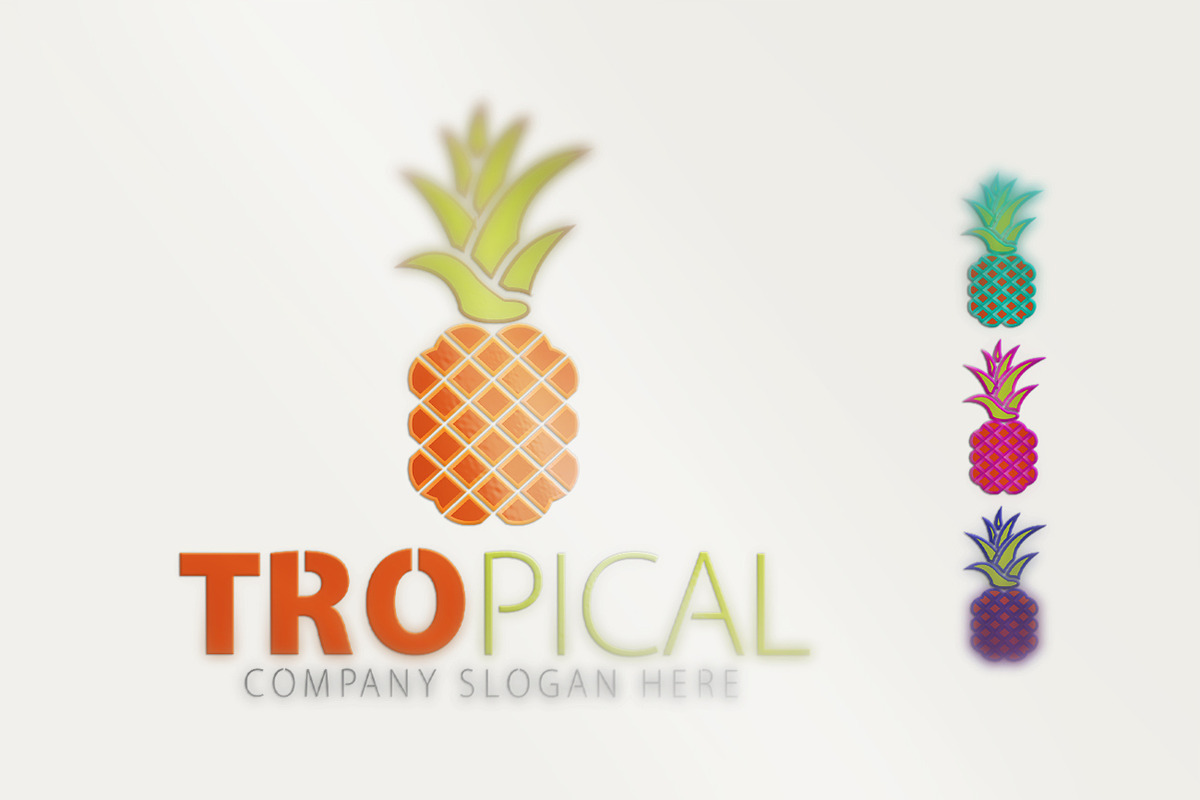 Tropical Logo, a Branding & Logo Template by Creative Dezing | Creative ...