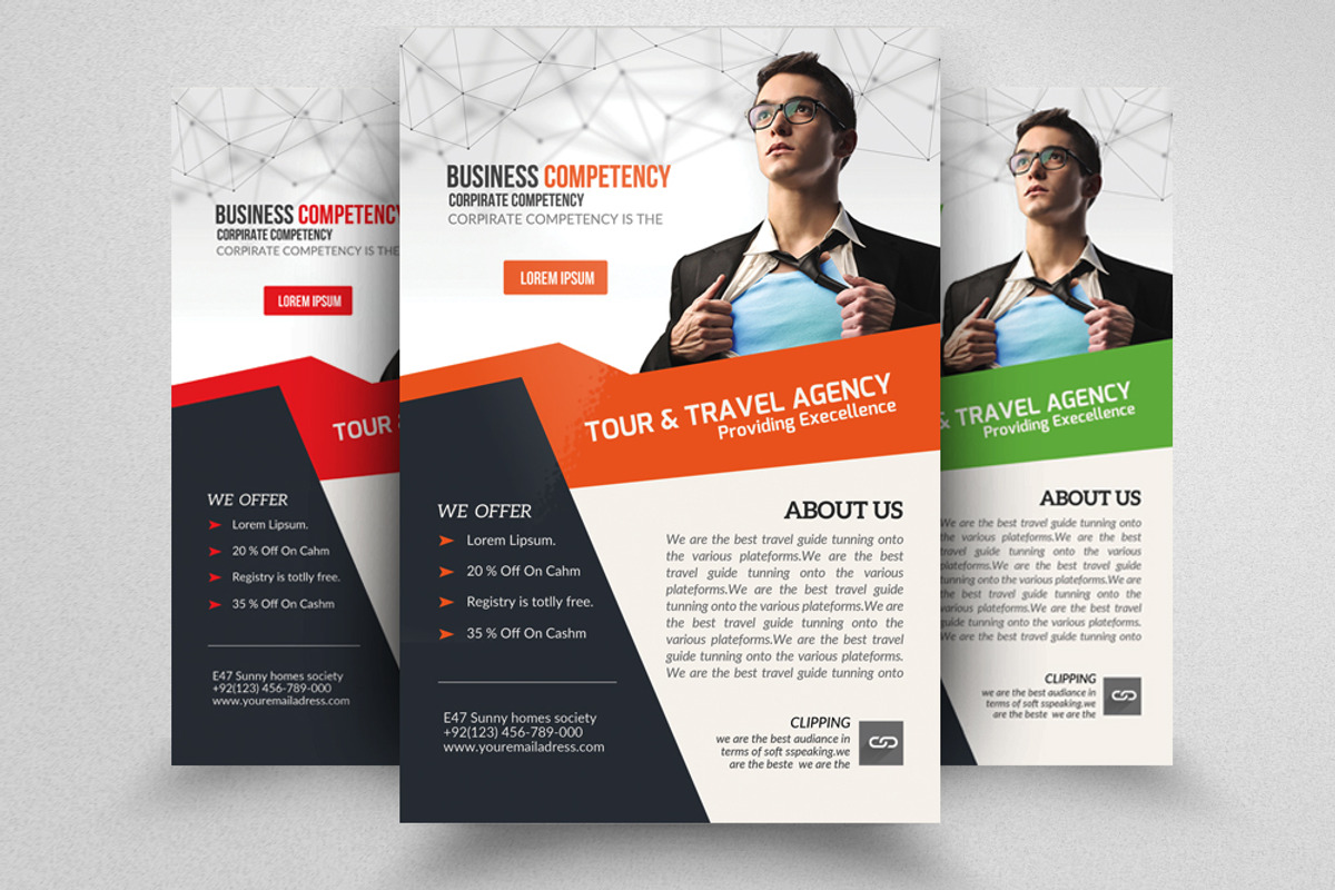 Business Training Flyer, a Flyer Template by Design Up