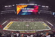 NFL Stadium Display Mock-up #15, a Mockup by vraiana