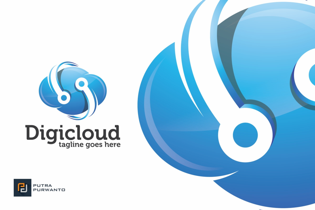 Digicloud / Cloud - Logo Template, a Branding & Logo Template by putra ...