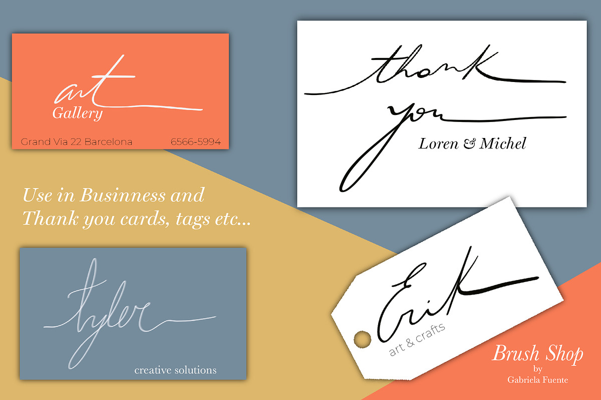 Lucy Calligraphy & Lettering brush, a Brush Add-On by The_Brush_Shop