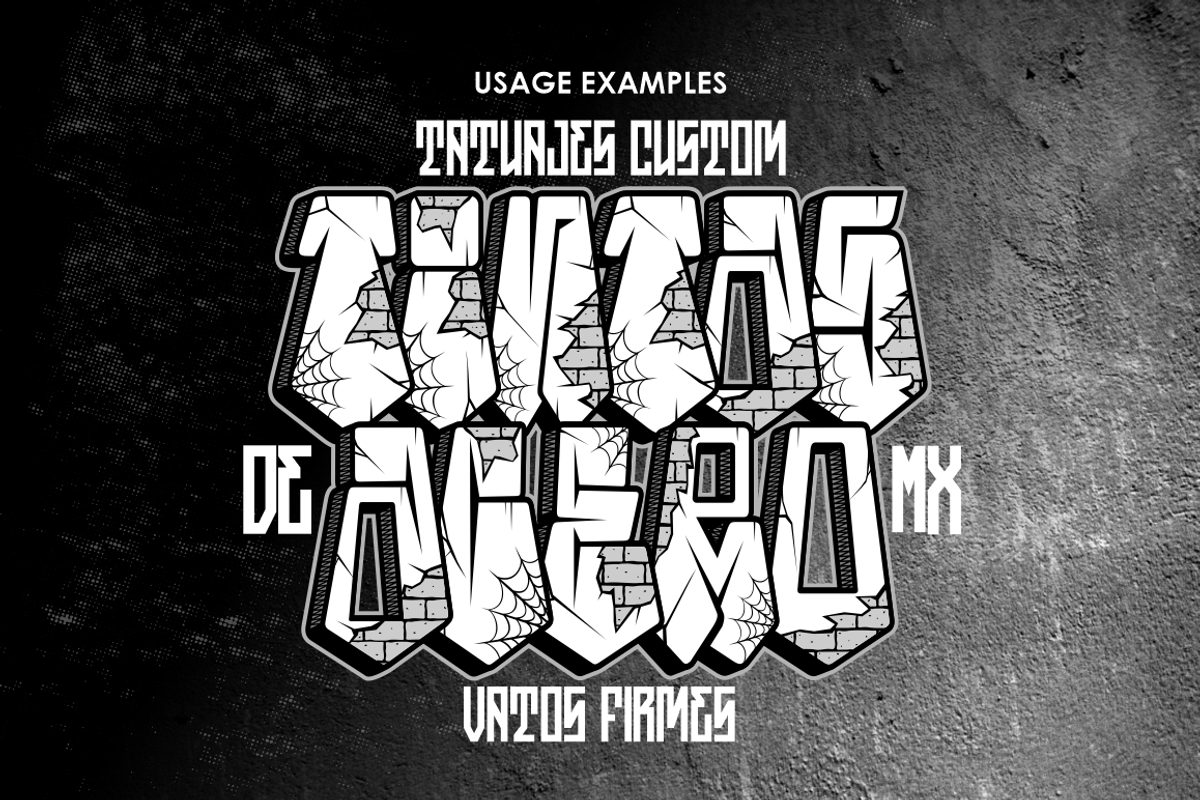 BLOCK LETTERS - TYPOGRAPHY FILE