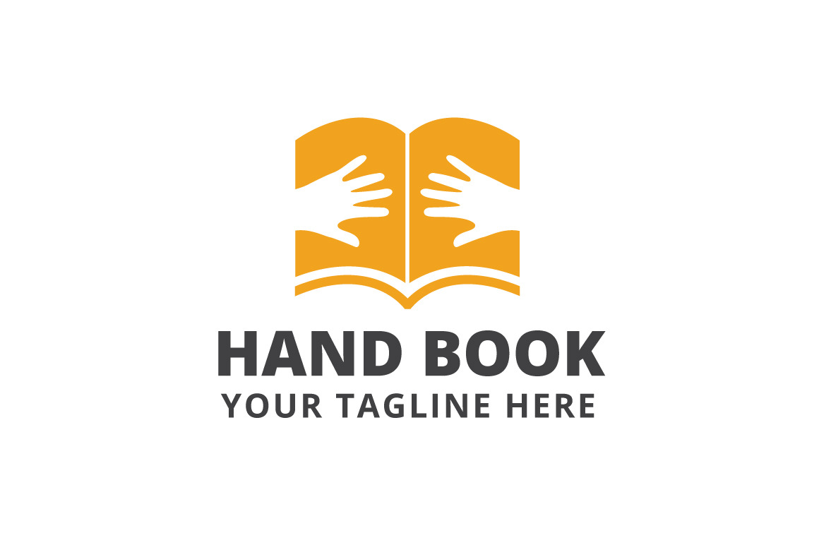 Hand Book Logo Template, a Branding & Logo Template by Logo20