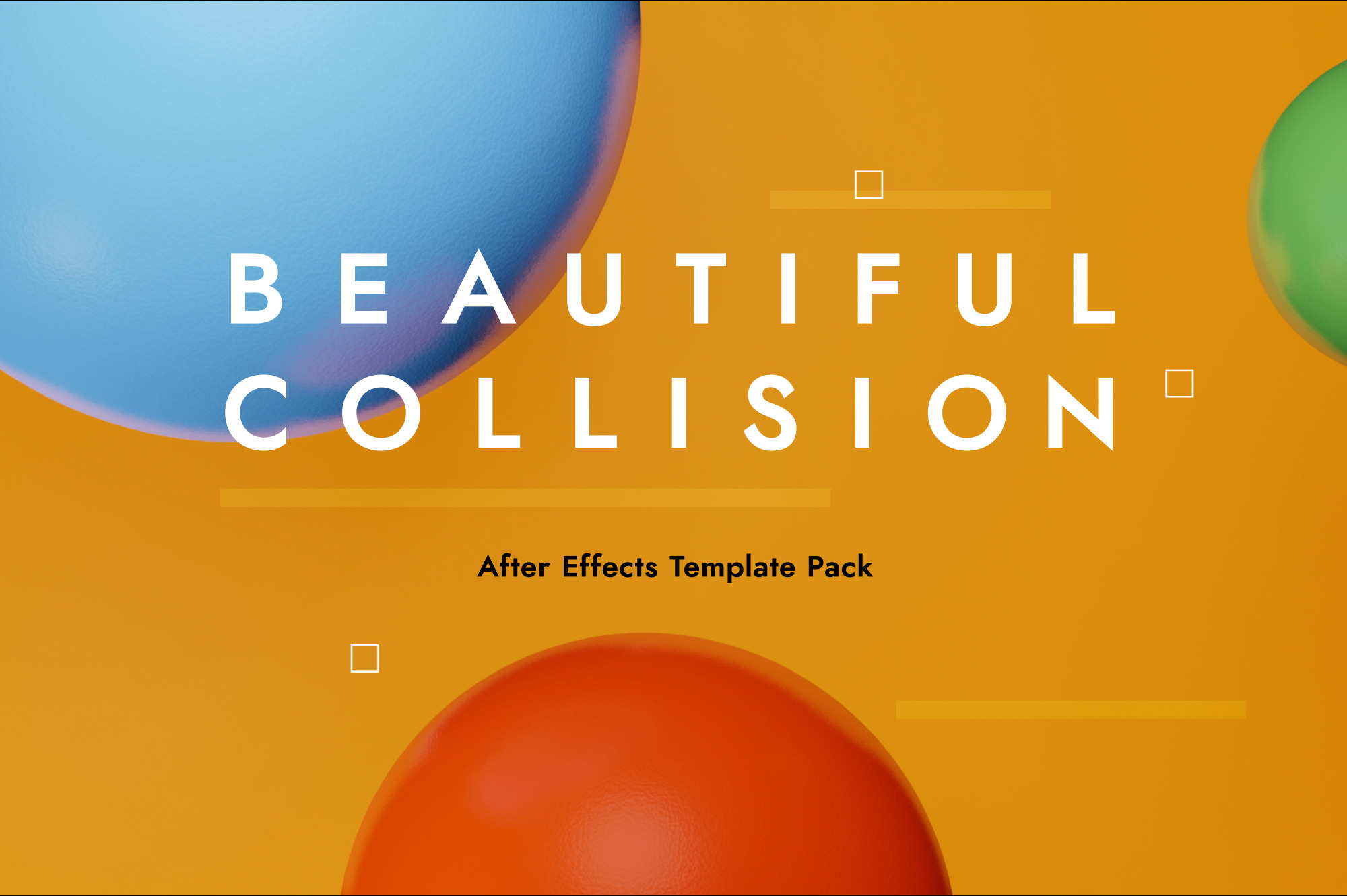 Beautiful Collision: Motion Template, a Background Graphic by Chroma Supply
