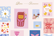 100 Playful Positive Posters, a Wallpaper Graphic by NassyArt