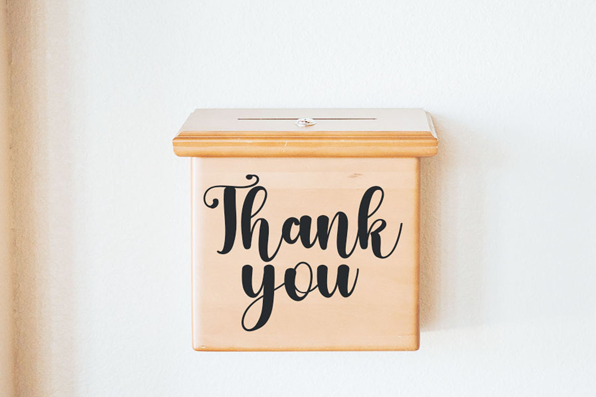 Thanks Giving - Script Font